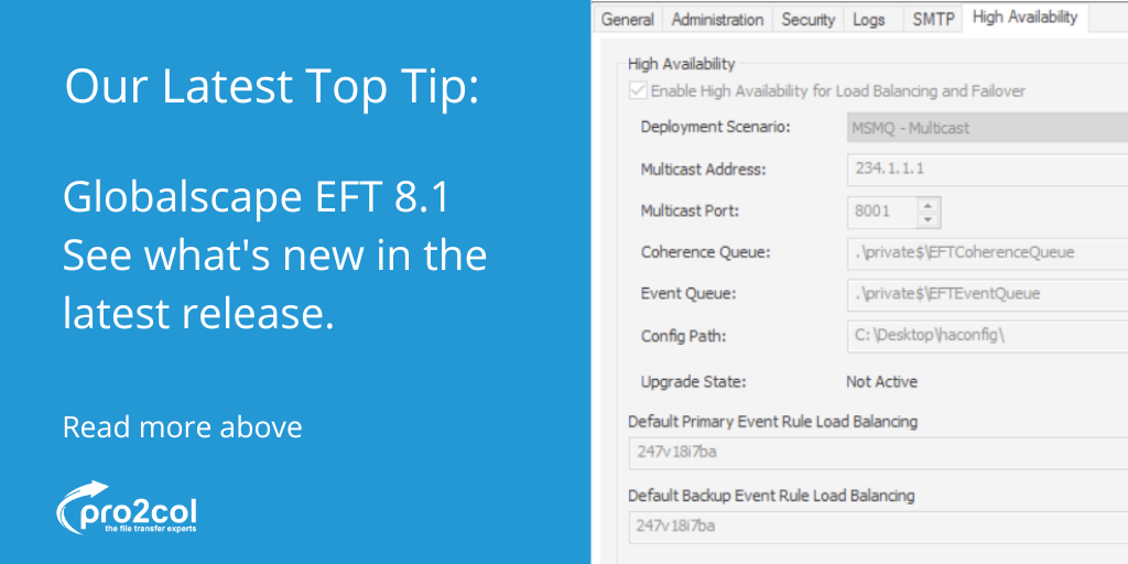 Globalscape EFT 8.1 is now available