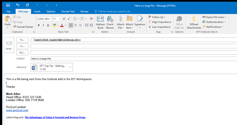 Control and improve the use of workspaces in EFT